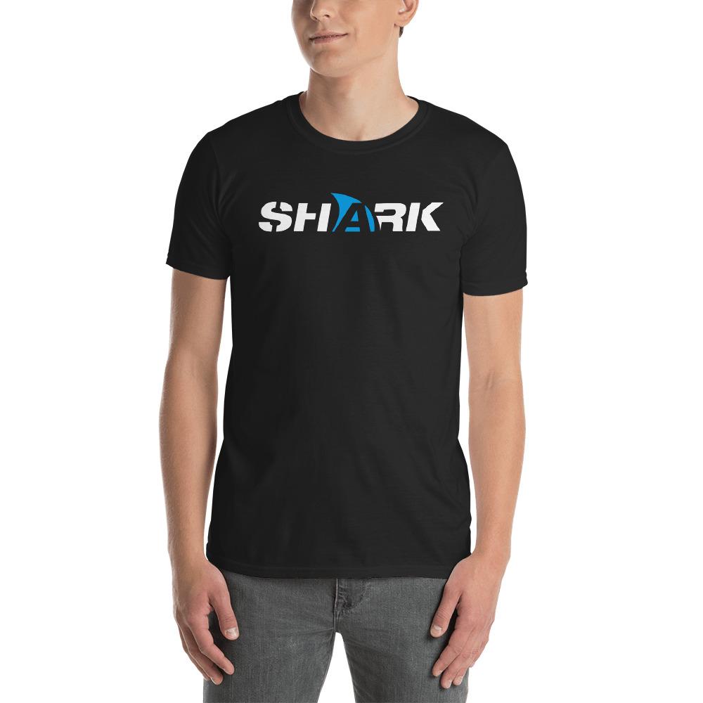 ADULT BLACK SHARK T-SHIRT – 09SHARKBOY Merch